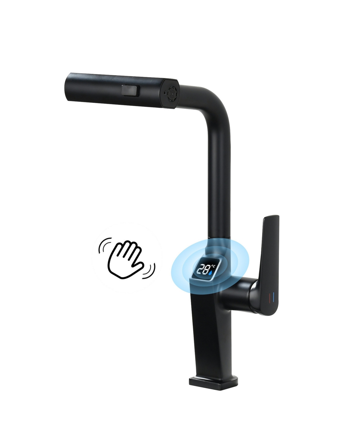 Click here for Thirtypeachy Touchless Pull-Out Kitchen Faucet wit... prices