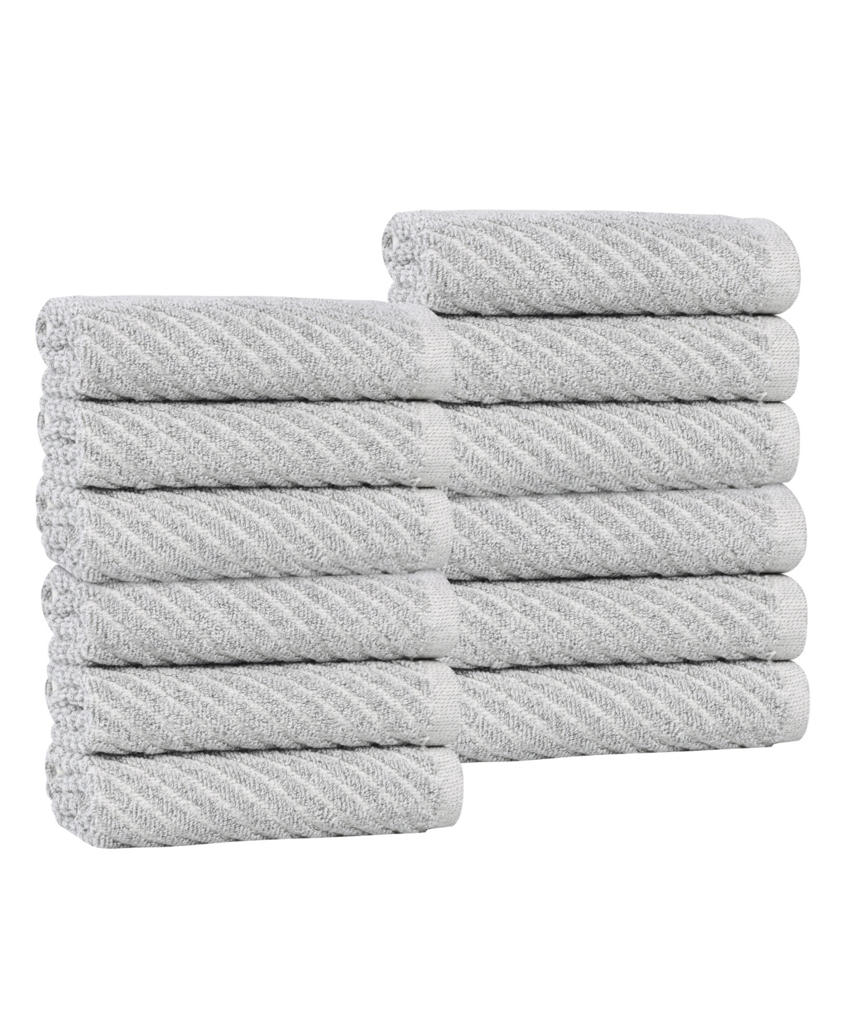 Click here for Superior Amelia Cotton 12-Piece Washcloth Set - Pl... prices