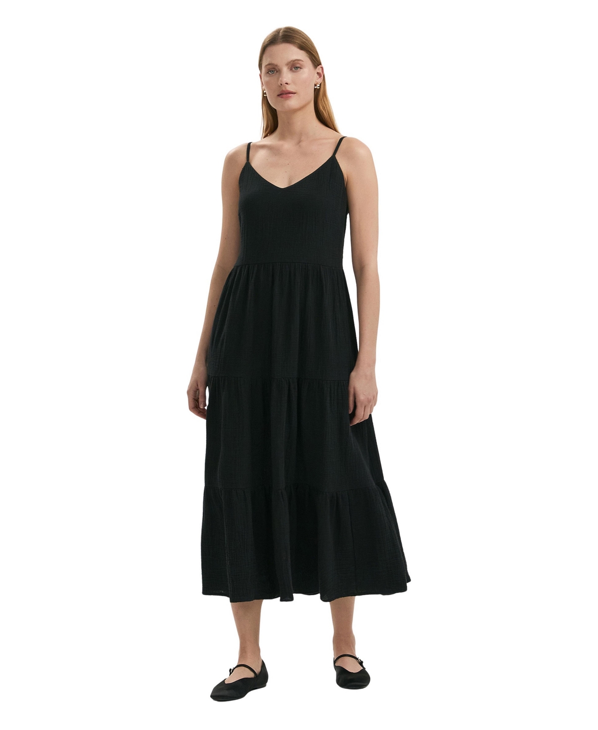 Click here for Finery London Womens Emmie Cotton Strappy Midi Tie... prices