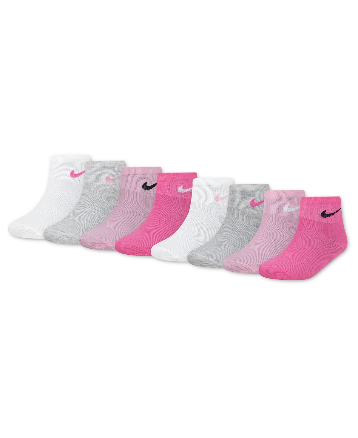 Click here for Nike Boys and Girls 4-5 Ankle Socks  8-Pack - Pink... prices