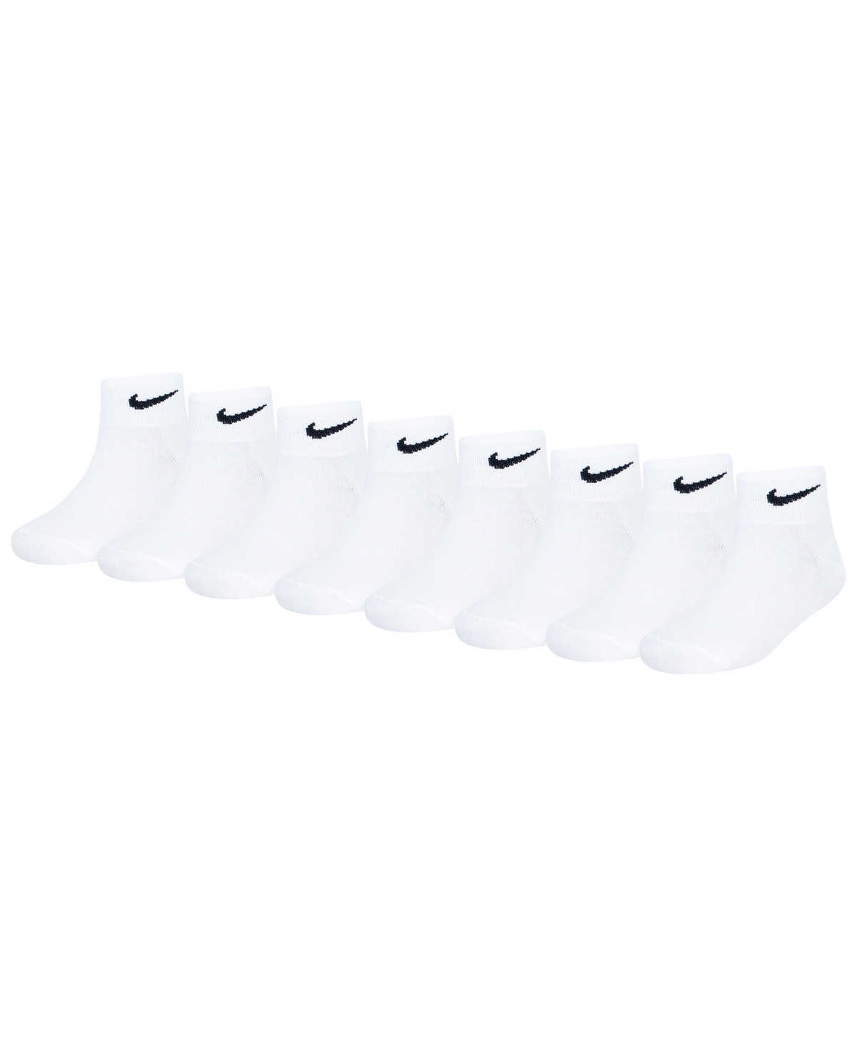 Click here for Nike Boys and Girls 4-5 Ankle Socks  8-Pack - Whit... prices