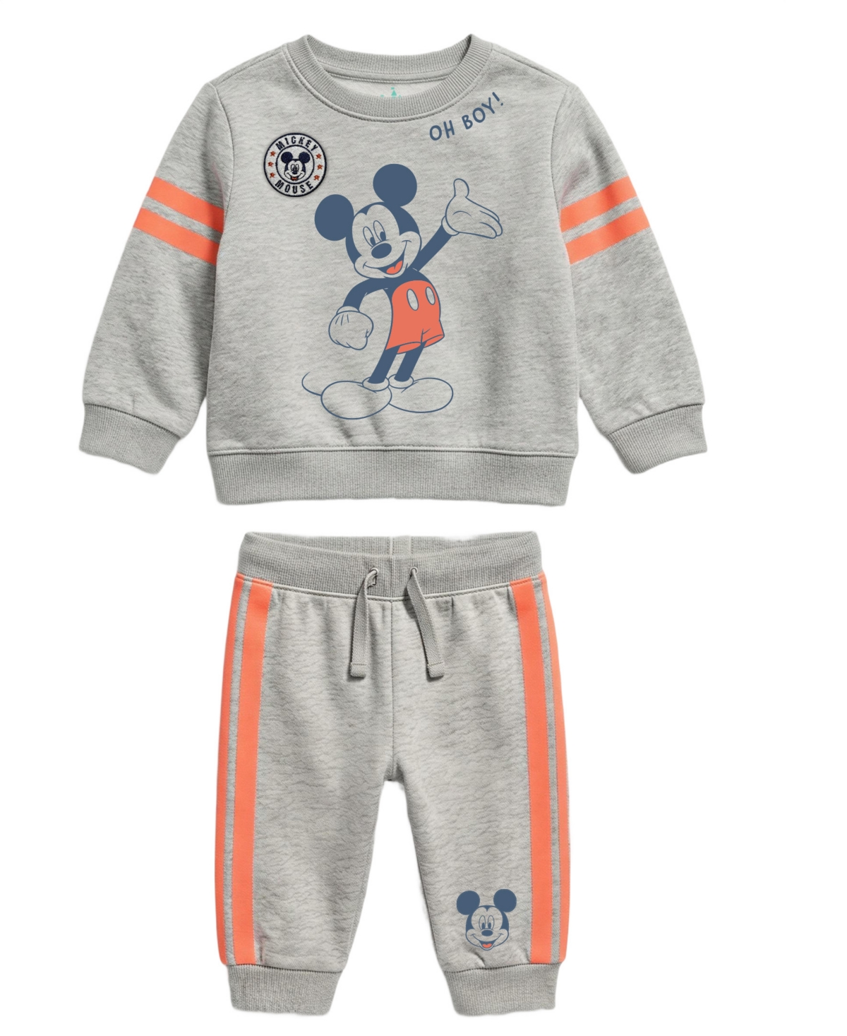 Click here for Disney Baby Boys Mickey Mouse Crewneck Sweatshirt... prices