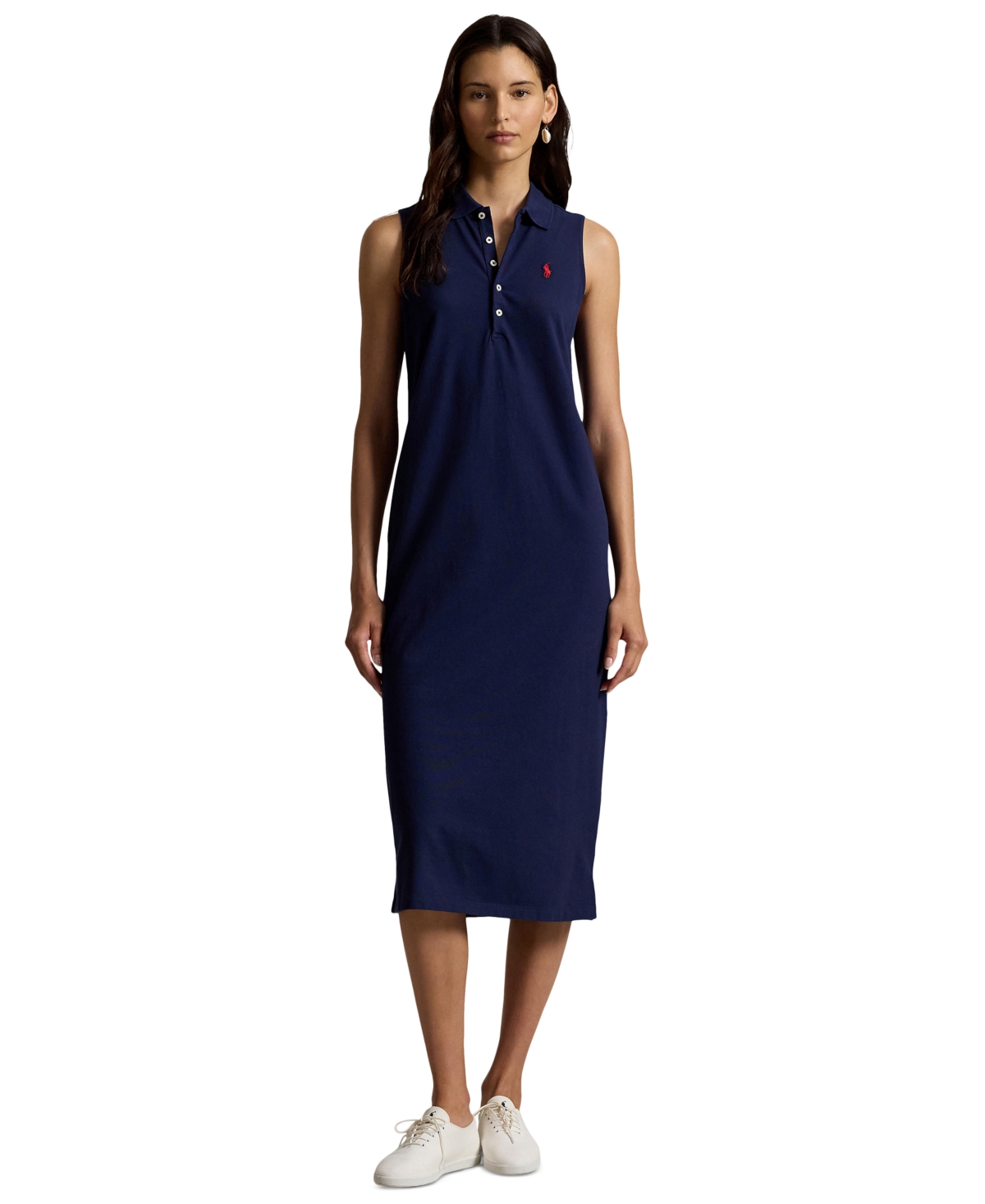 Click here for Polo Ralph Lauren Womens Stretch-Cotton Sleeveless... prices
