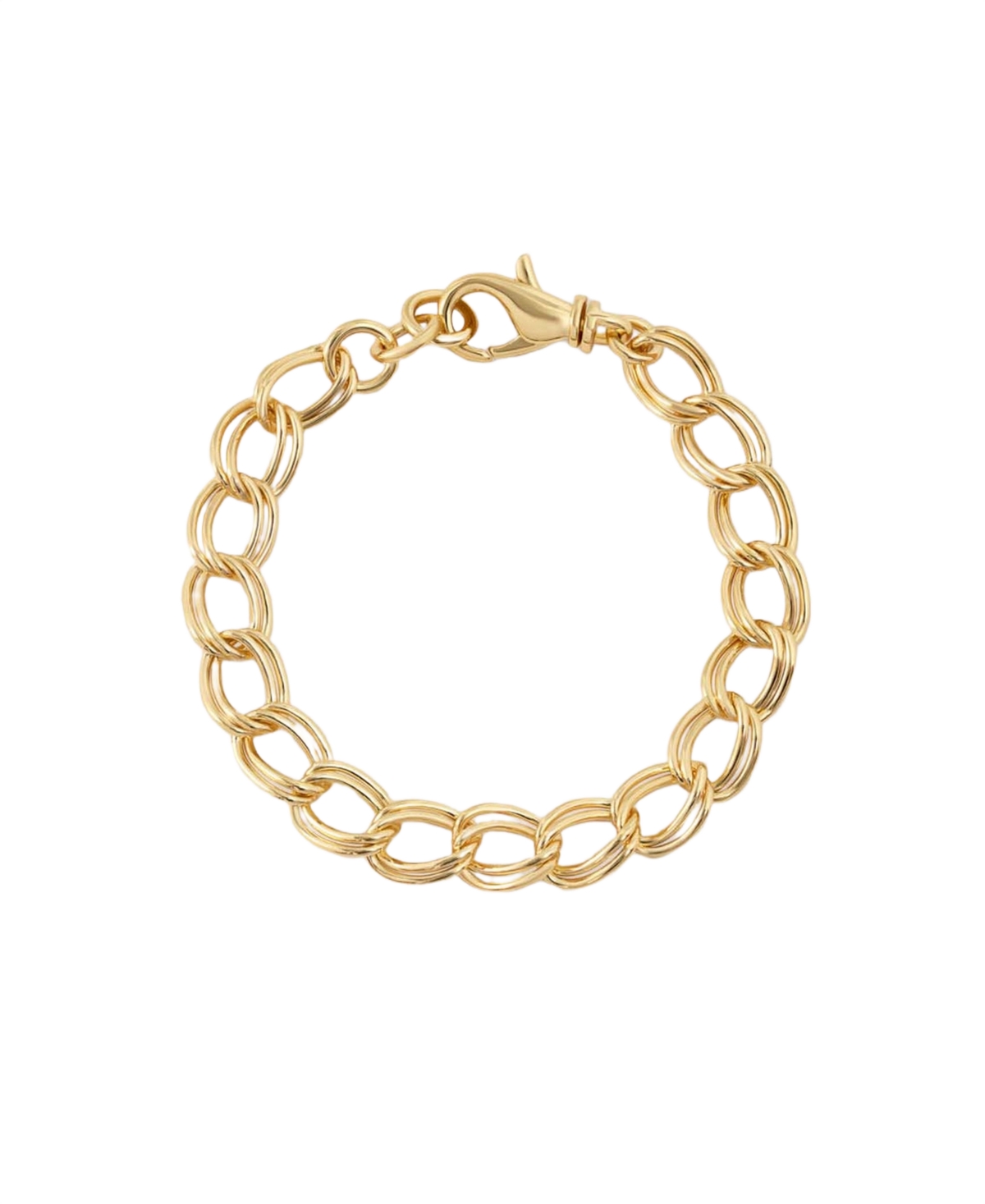Click here for Ana Luisa Remi 14k Gold-Plated Layered Link Bracel... prices