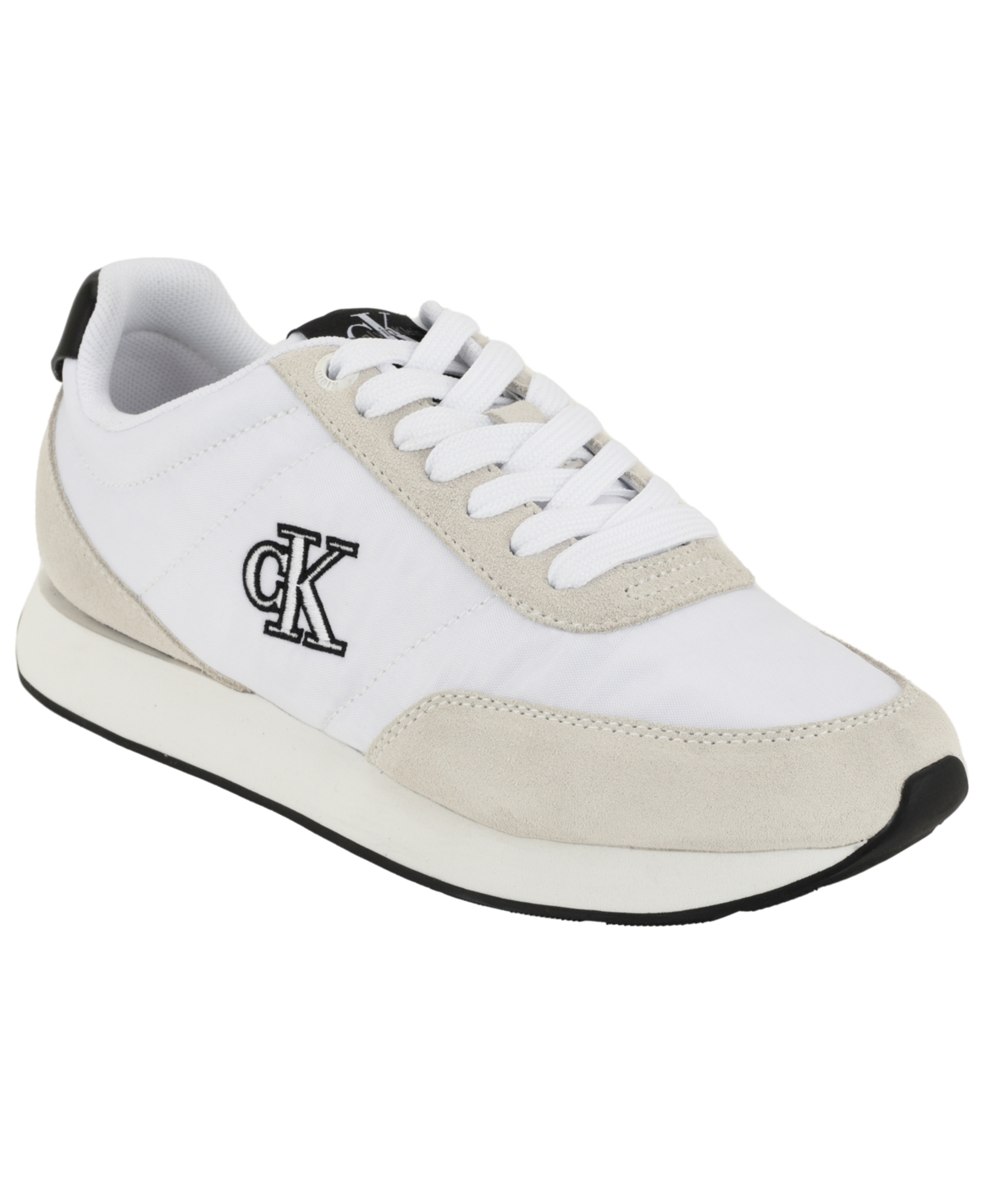 Click here for Calvin Klein Womens Tollyn Suede Lace-Up Sneakers... prices