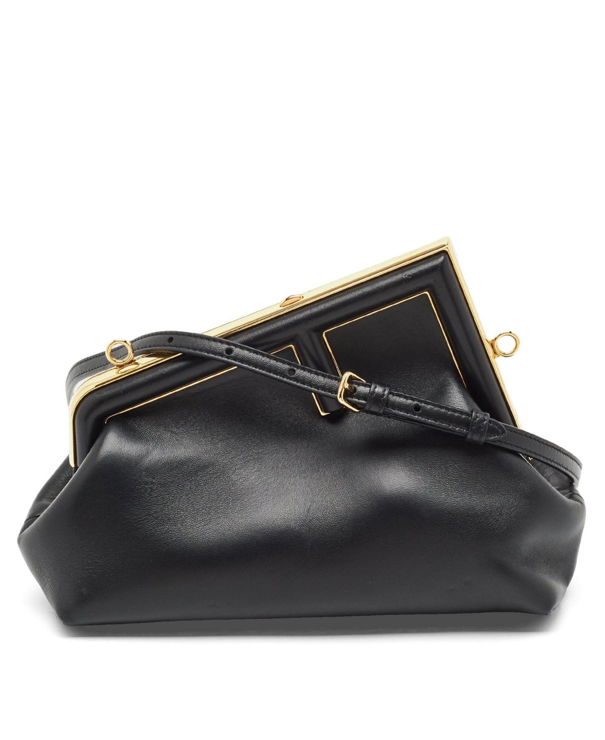Click here for Pre-Owned Fendi Womens Leather Clutch - Black prices