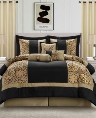 Click here for Stratford Park Sibyl Floral 9 Piece Comforter Sets prices