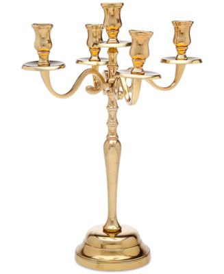 Godinger Revere Lighting Large Metal Candelabra - Macy's