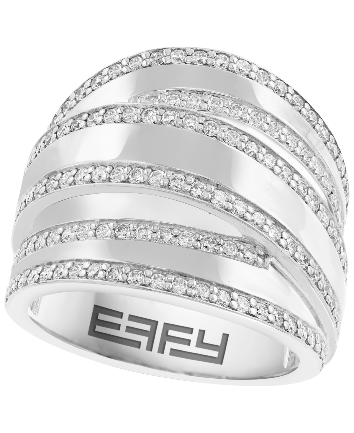 Click here for Effy Collection Diamond Ring (7/8 ct. t.w.) in Ste... prices