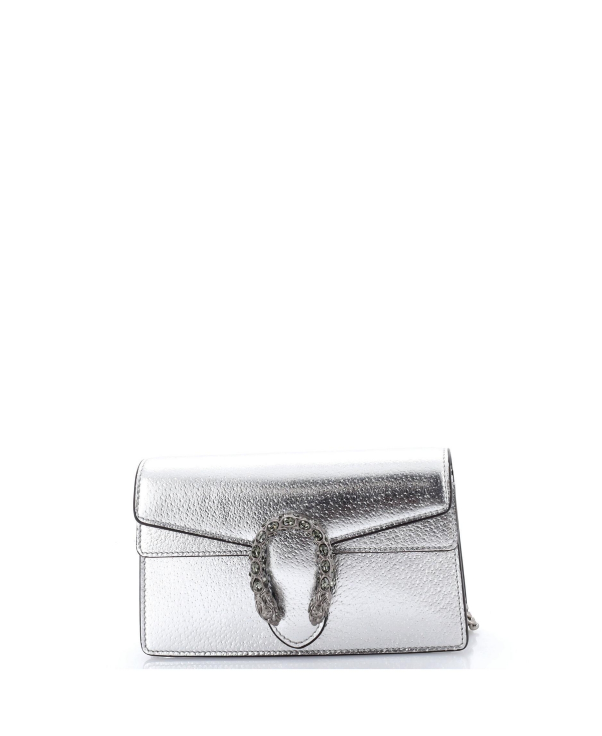 Click here for Pre-Owned Gucci Super Mini Dionysus Bag Leather -... prices
