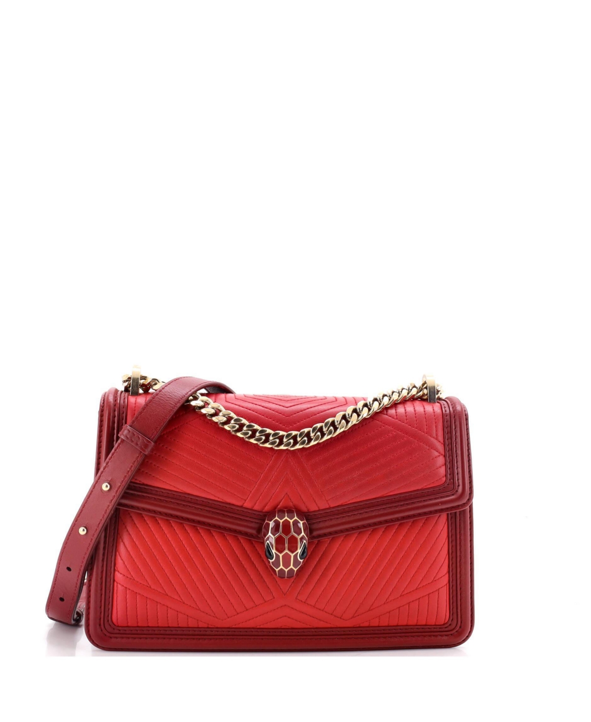 Click here for Pre-Owned Bvlgari Small Serpenti Forever Shoulder... prices