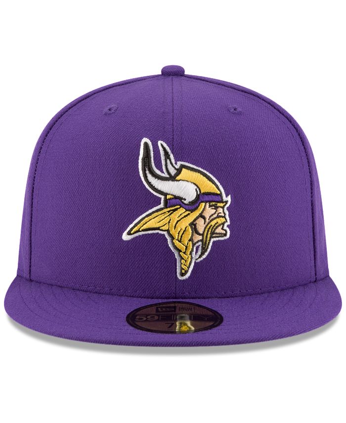 New Era Minnesota Vikings Team Basic 59FIFTY Fitted Cap - Macy's