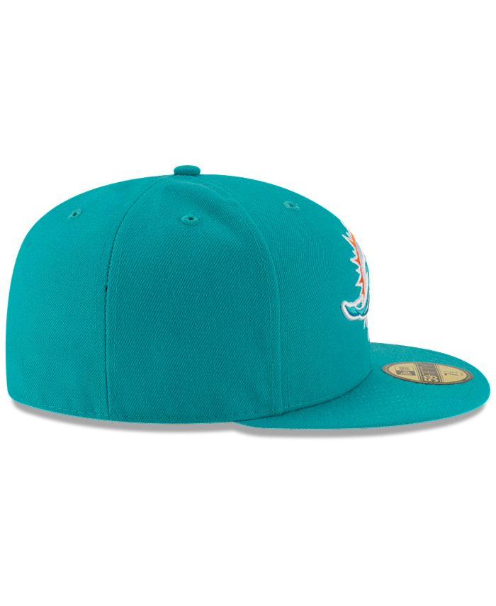 New Era Miami Dolphins Team Basic 59FIFTY Fitted Cap - Macy's