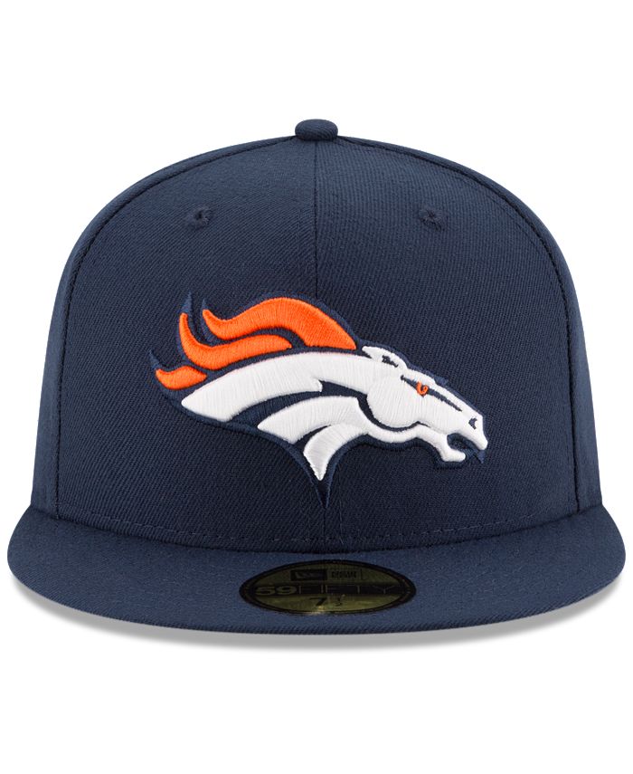 New Era Denver Broncos Team Basic 59FIFTY Fitted Cap - Macy's