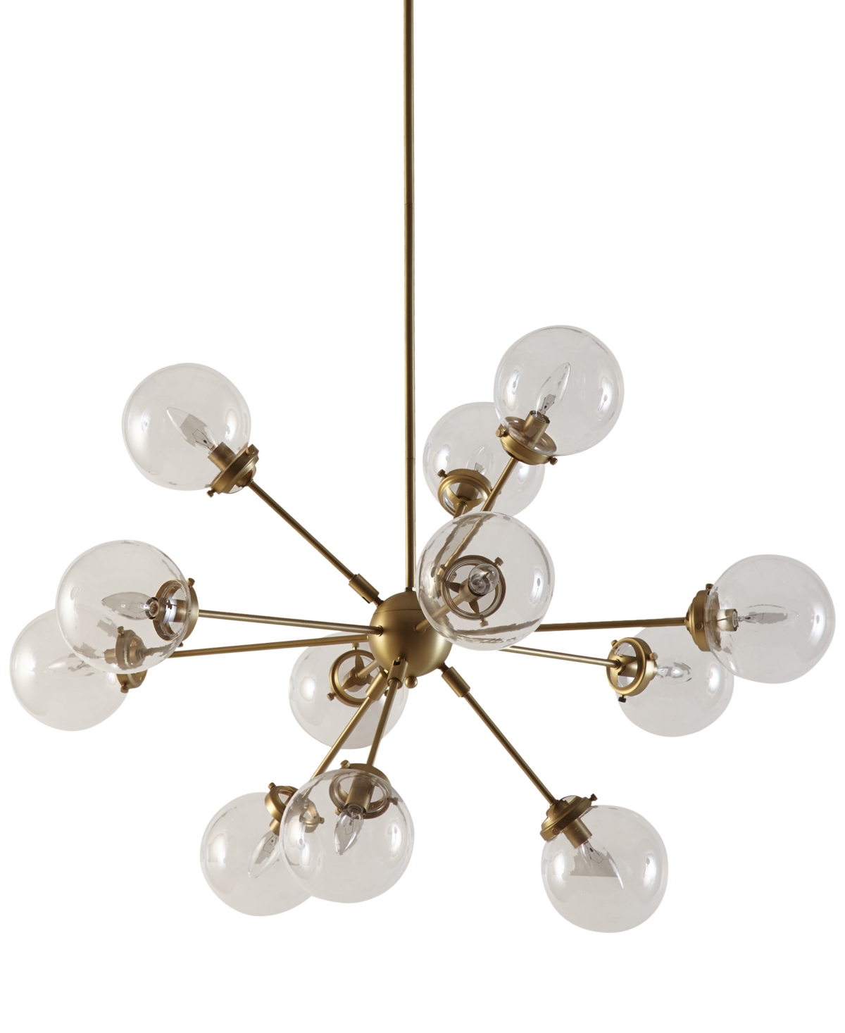 Click here for Ink+Ivy Paige Metal & Glass Chandelier - Gold prices
