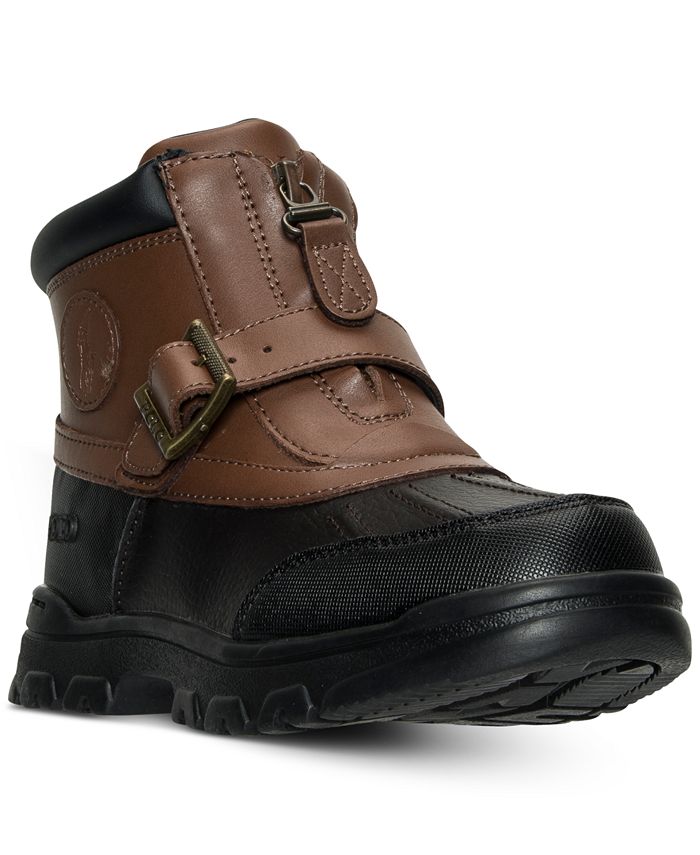 Polo Ralph Lauren Little Boys' Colbey Zip Boots from Finish Line - Macy's