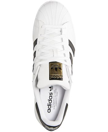 adidas Men's Superstar Casual Sneakers from Finish Line - Macy's
