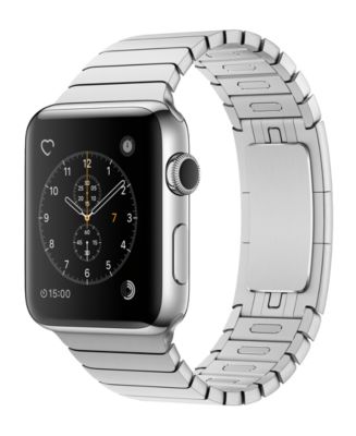 Apple Watch Series 2 42mm Stainless Steel Case with Silver Link ...