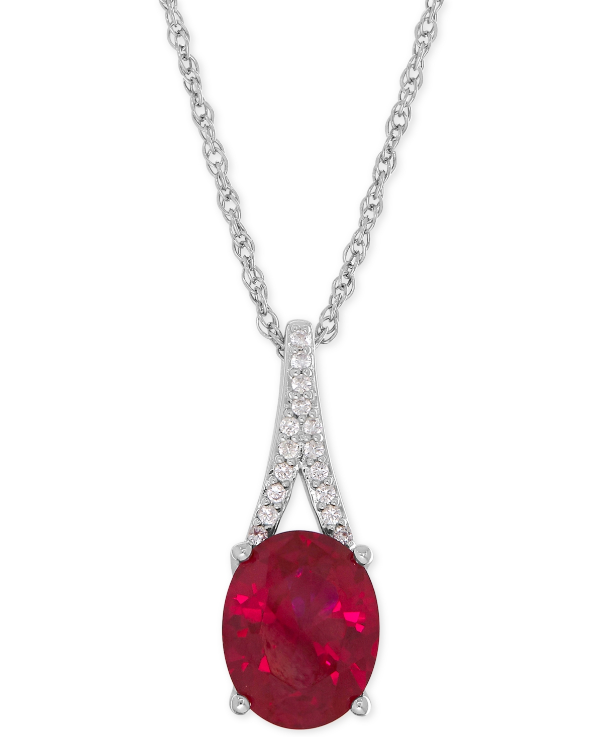 Click here for Lab-Grown Ruby (3-5/8 ct. t.w.) and White Sapphire... prices