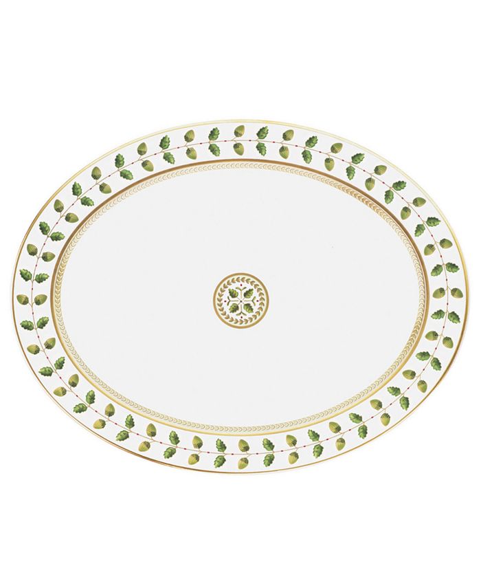 Bernardaud Dinnerware, 13" Constance Oval Platter - Macy's