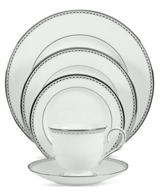 Lenox Pearl Platinum 5-Piece Place Setting - Macy's