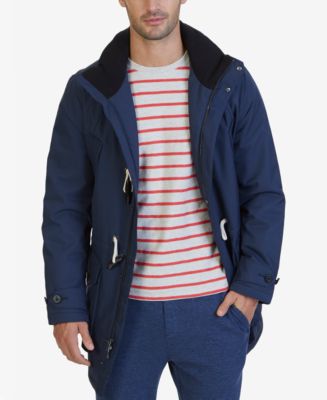 Nautica Men's Weather-Resistant Hooded Toggle Coat - Macy's