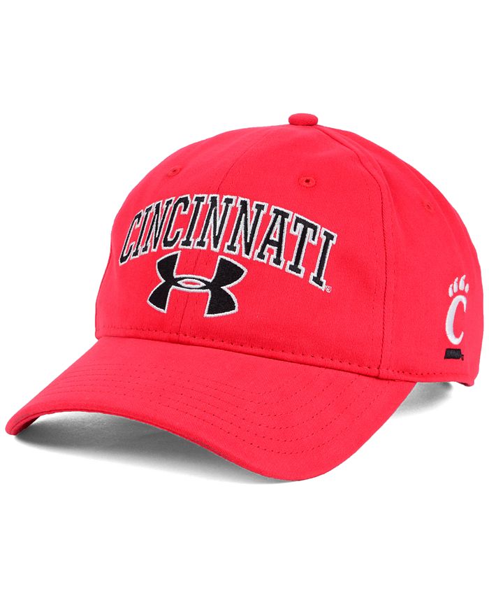 Under Armour Cincinnati Bearcats Brushed Twill Adjustable Cap - Macy's