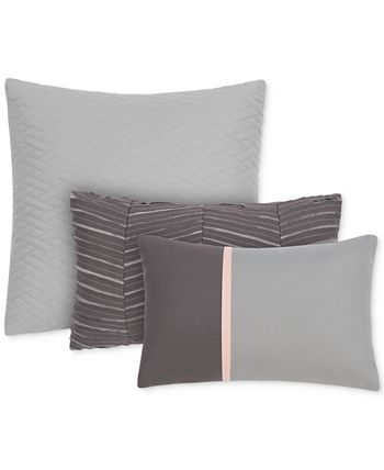 Baltic Linens CLOSEOUT! Washed Linen 14-Pc. Queen Comforter Set - Macy's