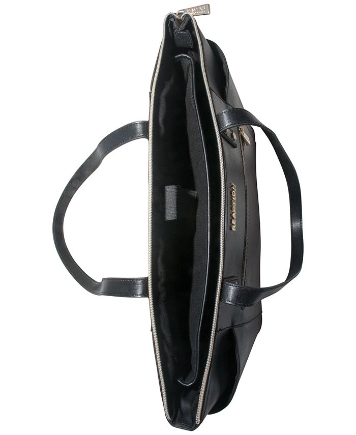 Kenneth Cole Reaction Faux Leather 15" Computer Tote - Macy's