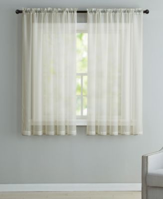 Victoria Classics Infinity 55" x 63" Sheer Panel - Macy's