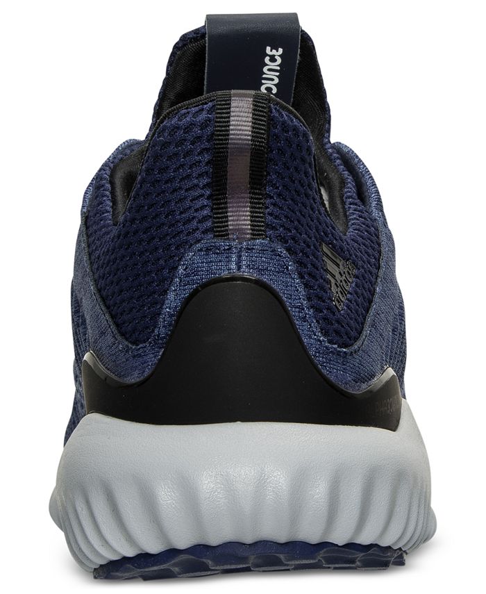 adidas Men's AlphaBounce EM Running Sneakers from Finish Line - Macy's