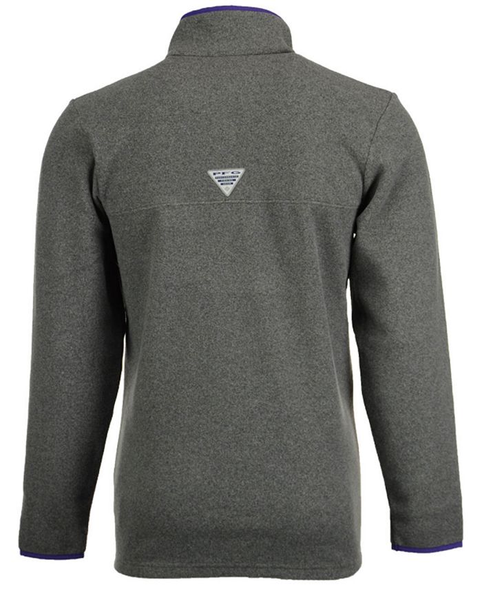 Columbia Men's LSU Tigers Harborside Fleece Pullover - Macy's