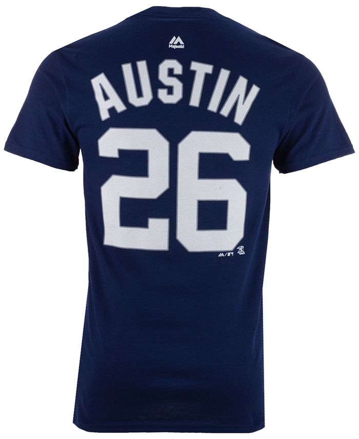 Majestic Men's Tyler Austin New York Yankees Official Player T-Shirt ...
