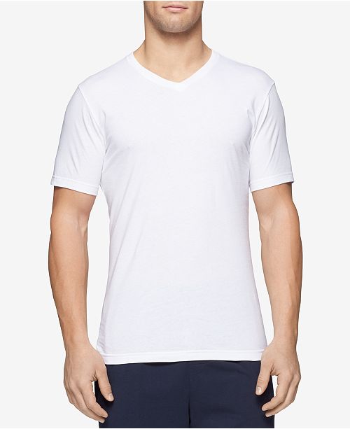 Tommy Hilfiger Men's 3 Pack Slim-Fit V-Neck Cotton Undershirt & Reviews ... Tommy Hilfiger Men's 3 Pack Slim-Fit V-Neck Cotton Undershirt & Reviews ...
