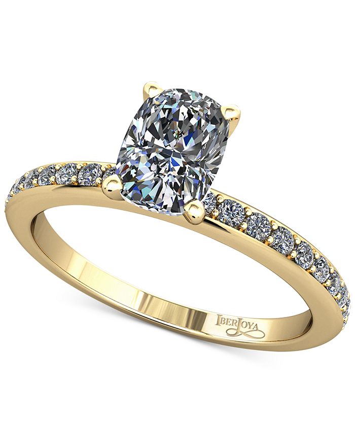 Macy's Diamond Mount Setting (1/5 ct. t.w.) in 14k Gold - Macy's