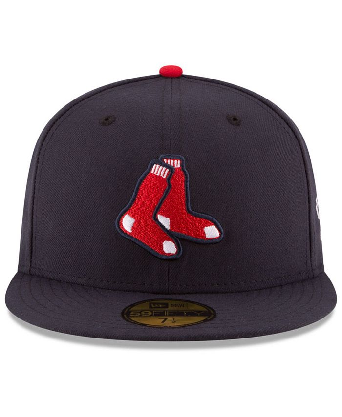 New Era Boston Red Sox Authentic Collection 59FIFTY Fitted Cap - Macy's