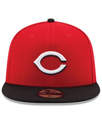 New Era Cincinnati Reds Authentic Collection 59FIFTY Fitted Cap - Macy's
