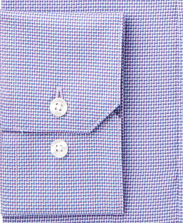 Vince Camuto Men's Slim-Fit Comfort Stretch Iris Diagonal Dobby Dress ...