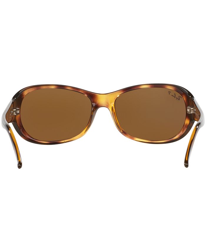 Ray-Ban Polarized Sunglasses, RB4061 - Macy's
