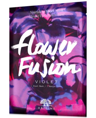 Origins Flower Fusion Violet Nourishing Sheet Mask - Macy's