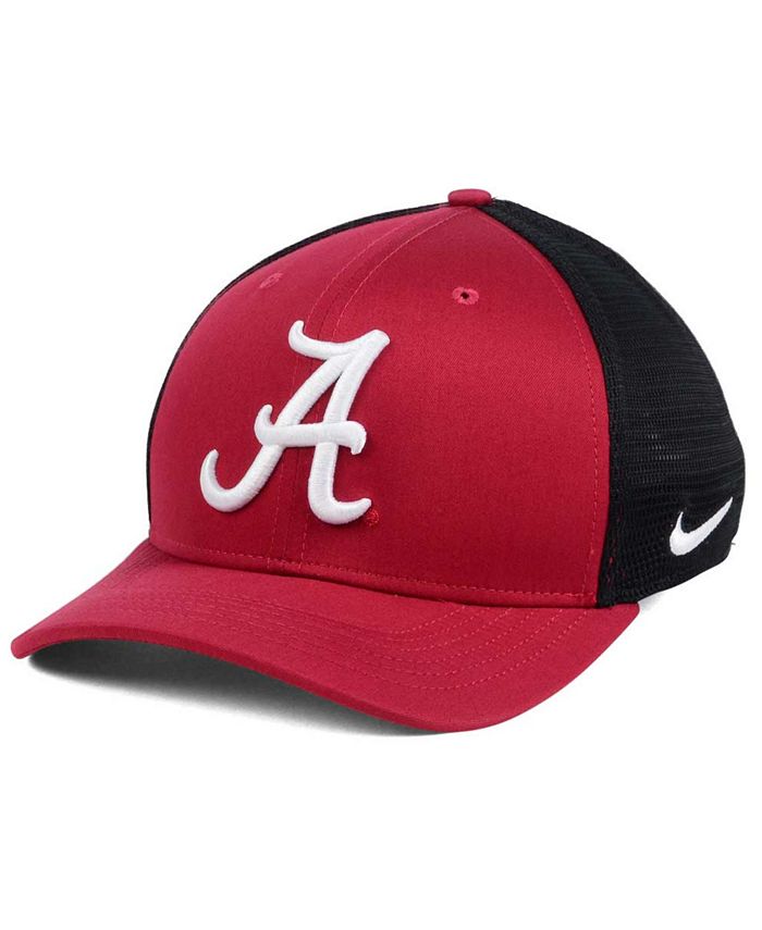 Nike Alabama Crimson Tide Aero Bill Mesh Swooshflex Cap - Macy's