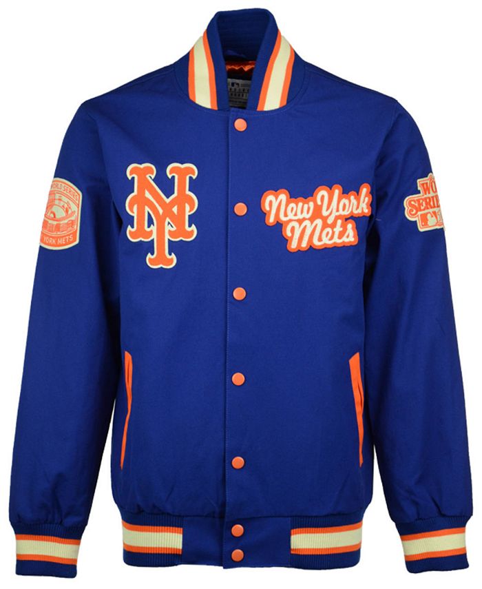 G-III Sports Men's New York Mets World Champs Commemorative Jacket - Macy's