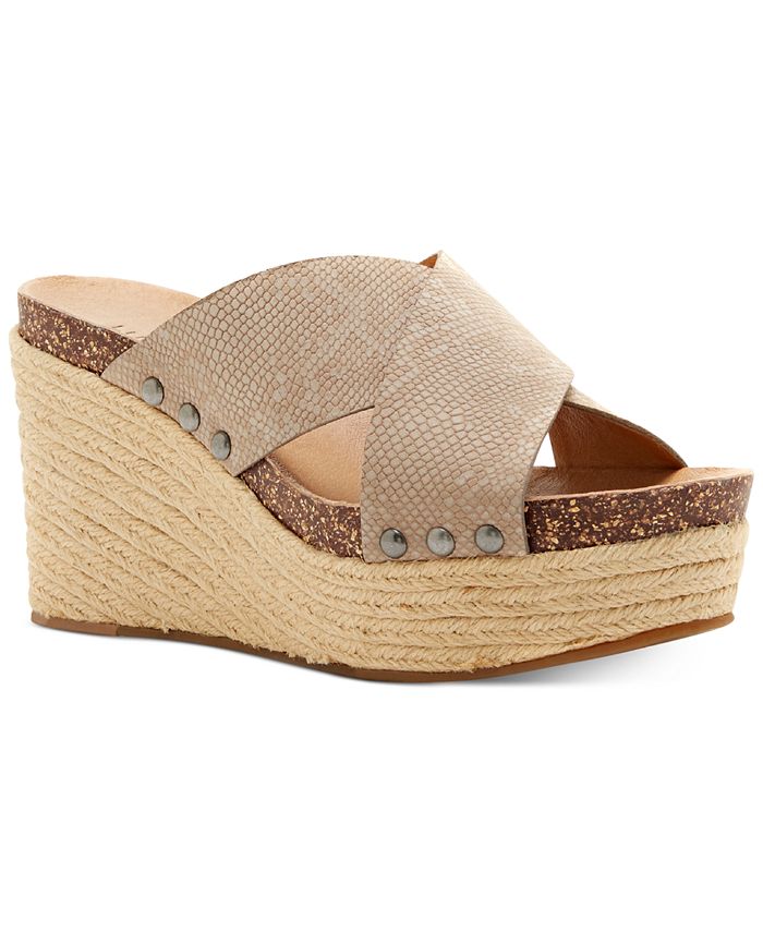 Lucky Brand Neeka Platform Espadrille Wedges - Macy's