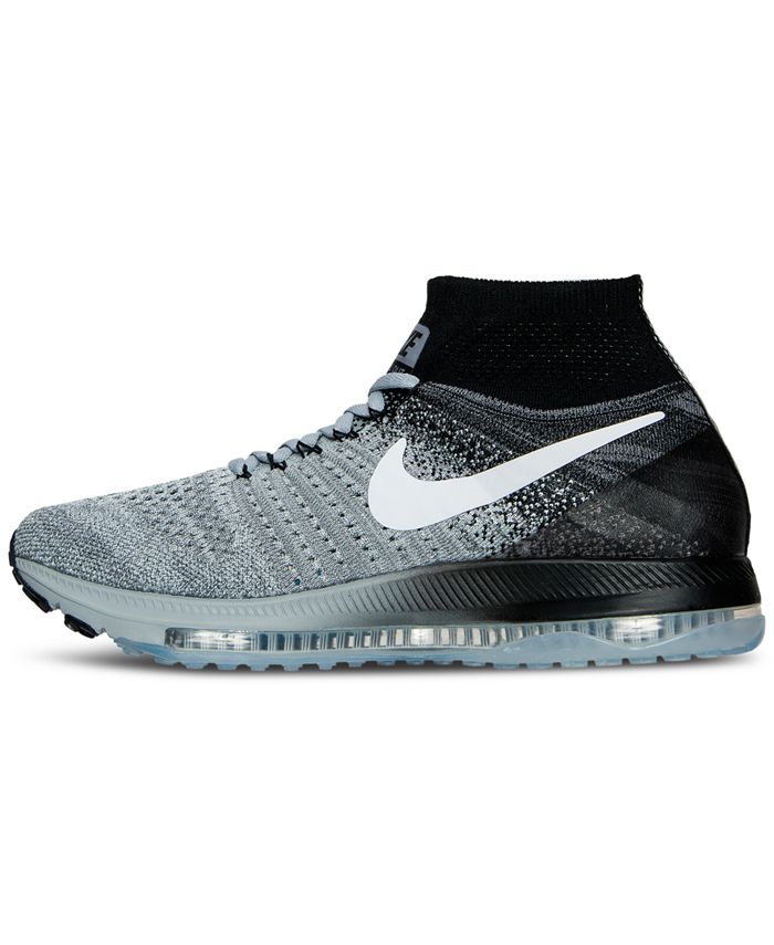 Nike Men's Zoom All Flyknit Running Sneakers from Finish Line - Macy's