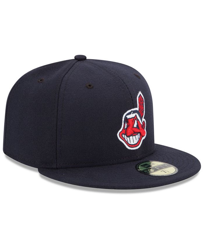 New Era Kids' Cleveland Indians Authentic Collection 59FIFTY Cap - Macy's