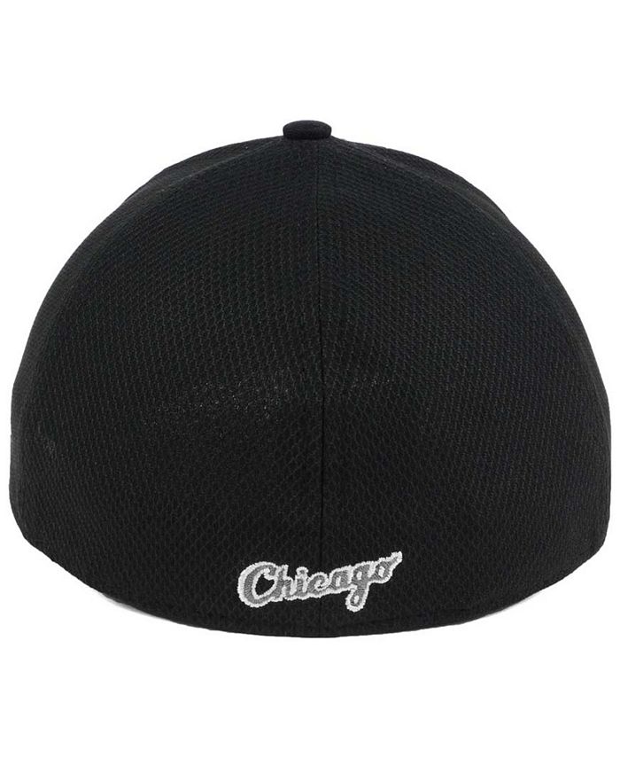 New Era Chicago White Sox Black Heathered 39THIRTY Cap - Macy's