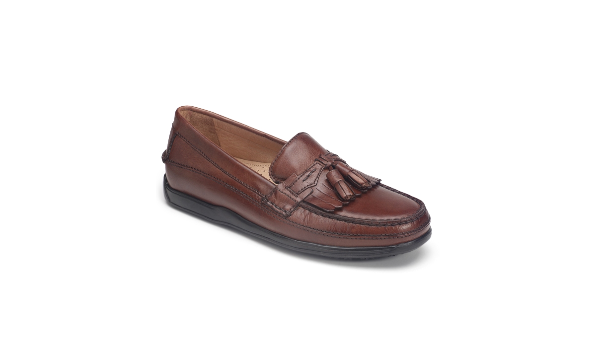 Click here for Dockers Mens Sinclair Kiltie Tassel Loafer - Brown... prices