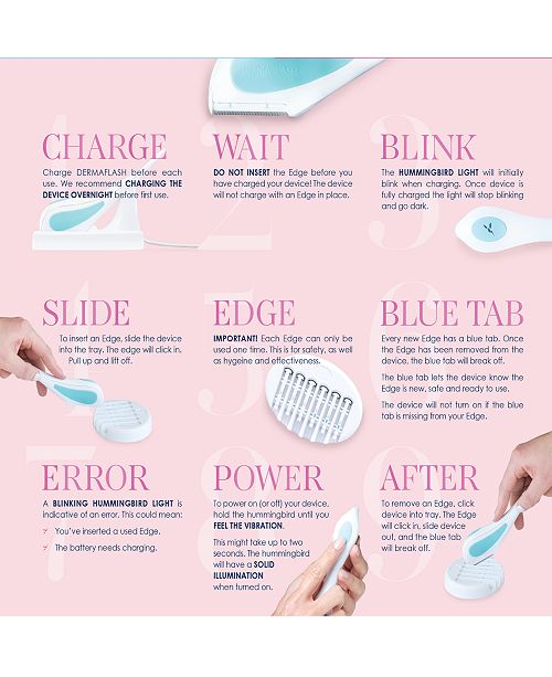 DERMAFLASH Facial Exfoliating Device Set & Reviews - Skin Care - Beauty ...