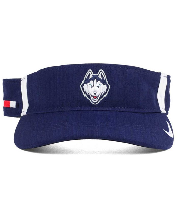 Nike Connecticut Huskies Sideline Aero Visor - Macy's