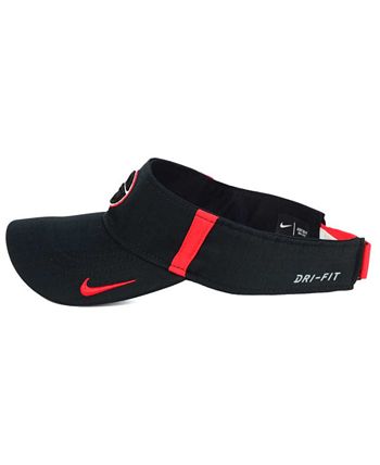 Nike Georgia Bulldogs Sideline Aero Visor - Macy's